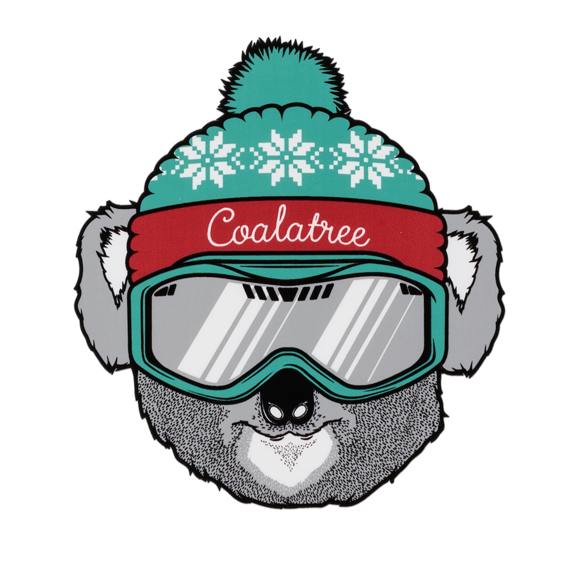 Ski Sticker | Perfect for Winter Sports Enthusiasts - Coalatree